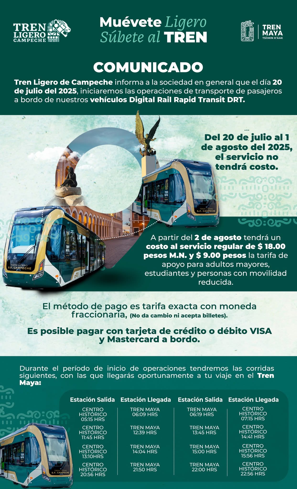 Tren ligero en marcha | CarmenHoy.Mx - Noticias y Programas de ...